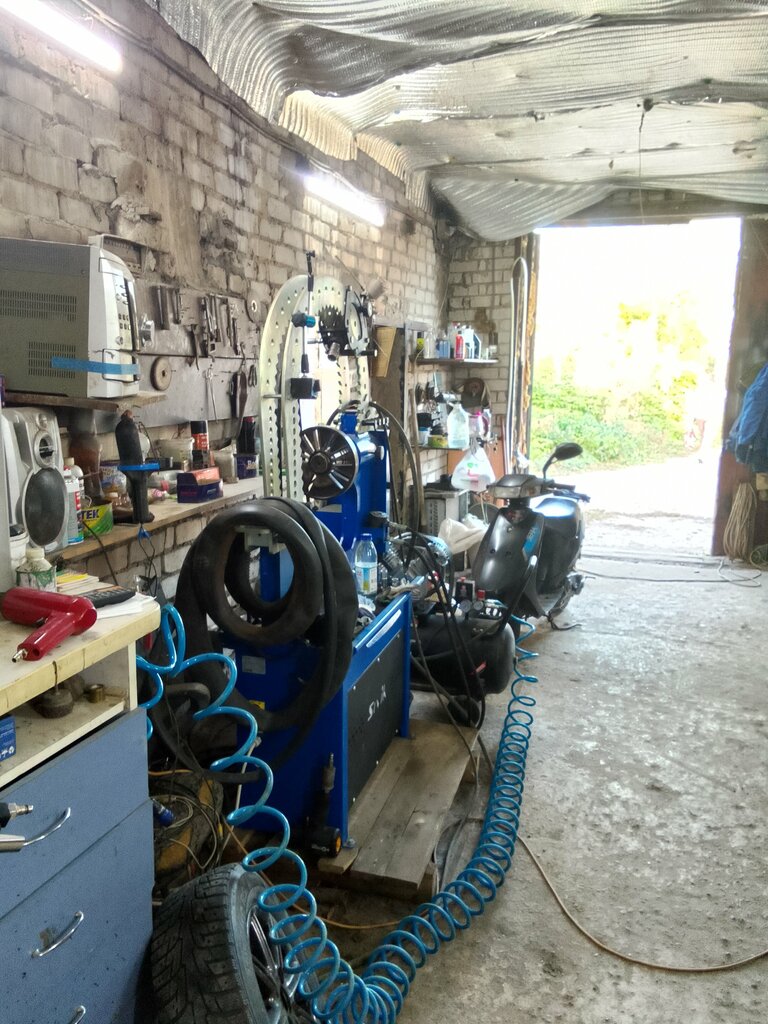 Oto lastik tamiri Шиномонтаж, Nijegorodskaya oblastı, foto