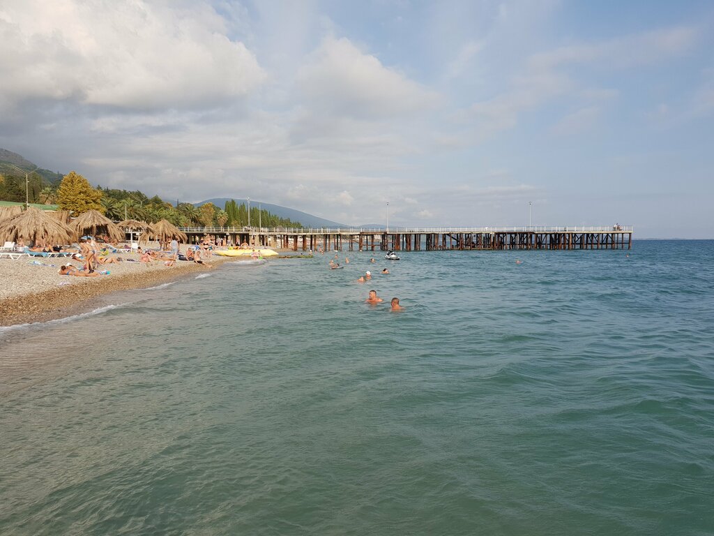 i̇skele Jetty , Gudauta Bölgesi, foto