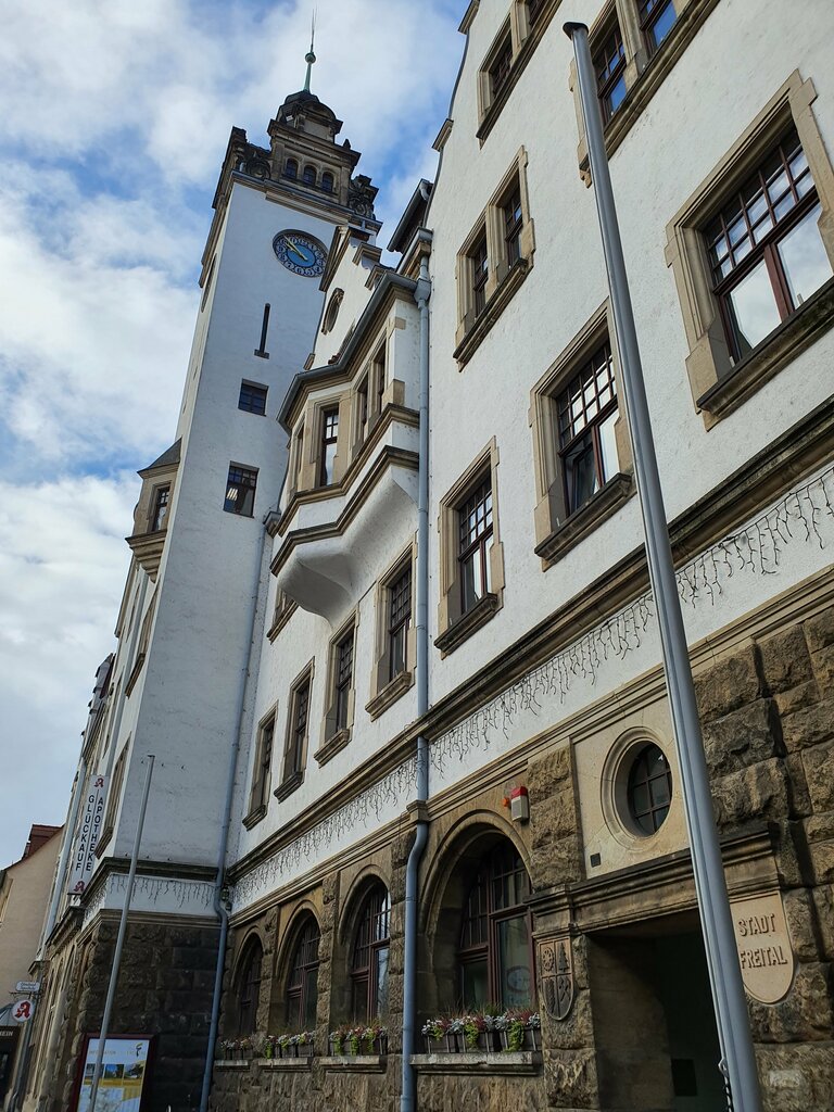 Belediyeler, devlet daireleri Rathaus, Freital, foto