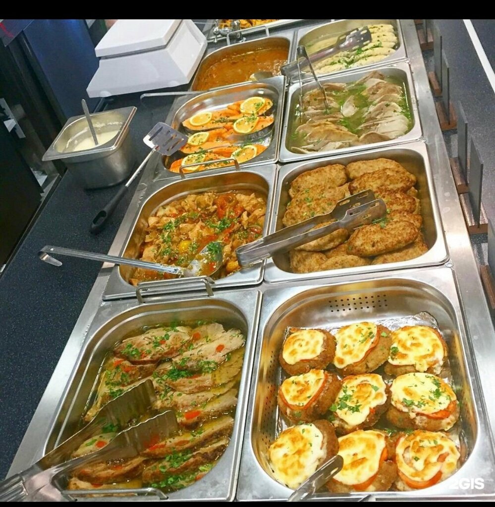 Kantin, yemekhane Тайм-ланч, Moskova, foto