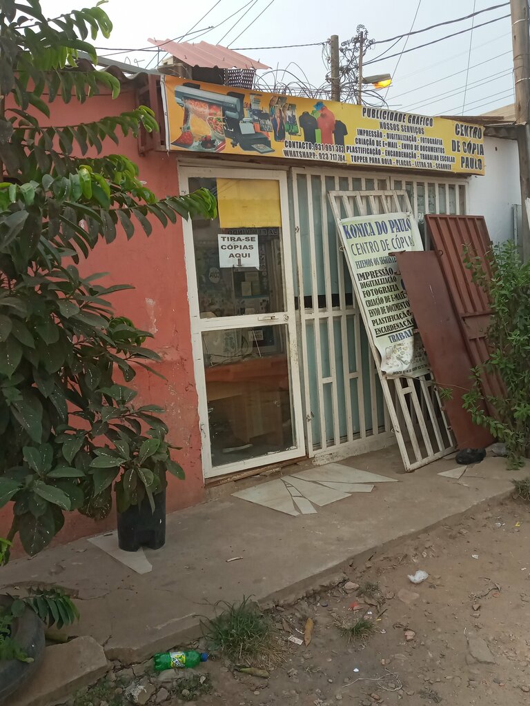 i̇nternet kafeler Centro de cópia Paulo, Loanda, foto