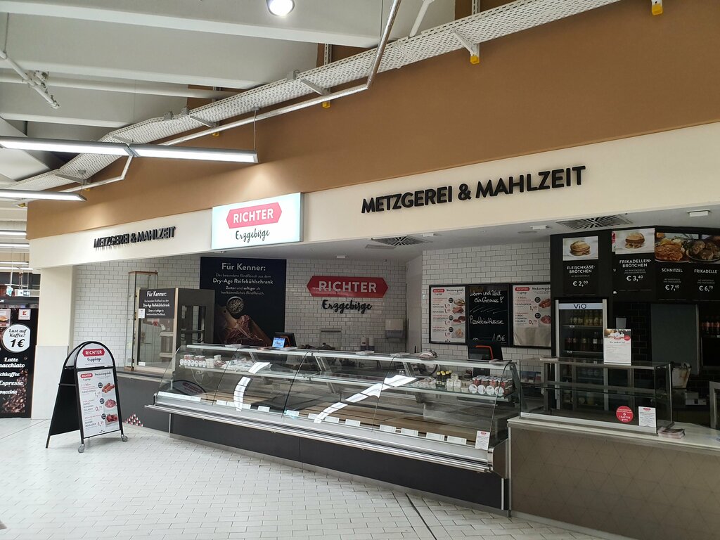Kasap, şarküteri Fleischerei Richter, Freiberg, foto