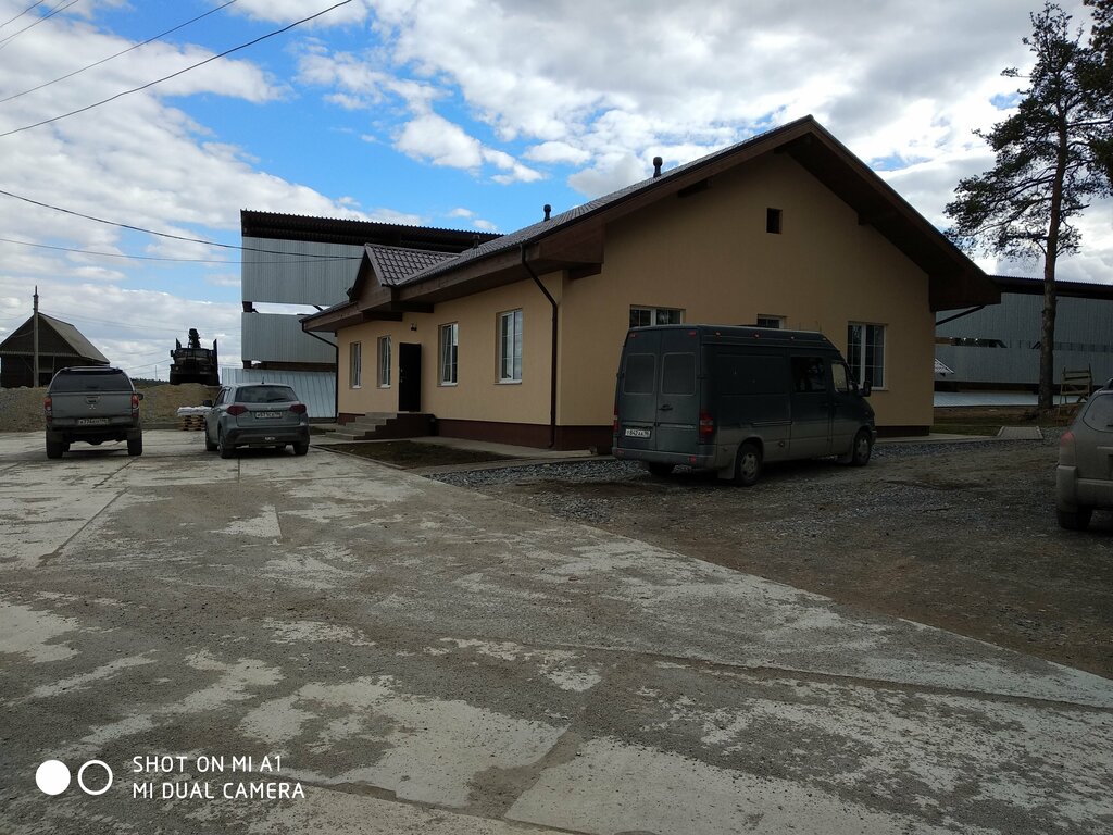 Kerestecilik, ağaç satışı Парк инновационных технологий, Sverdlovskaya oblastı, foto