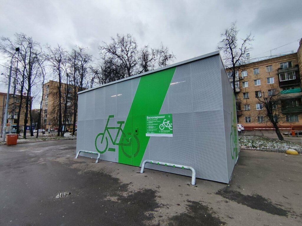Bisiklet park yerleri Велопаркинг. Станция 015, Moskova, foto