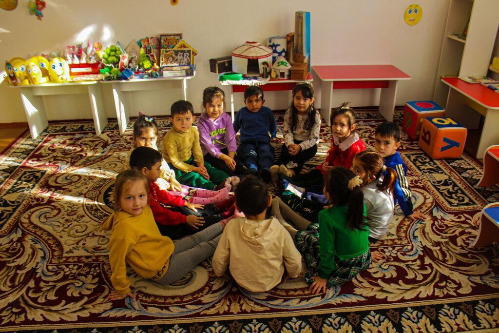 Anaokulları Bolashak-Kun, Türkistan eyaleti, foto