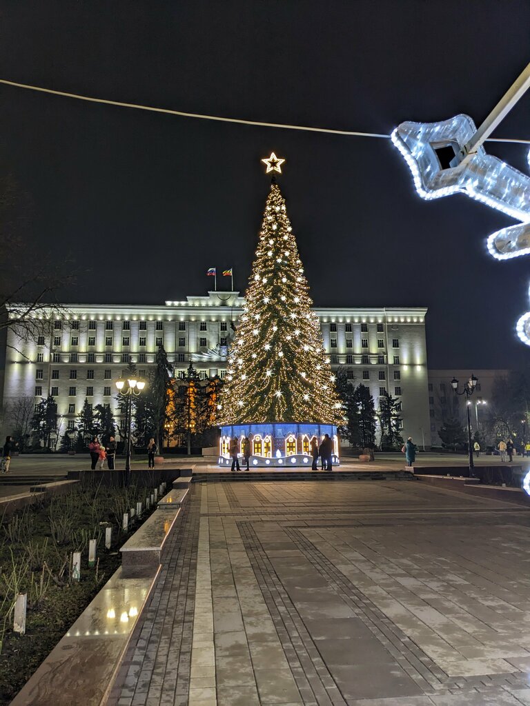 Turistik yerler Christmas tree, Rostov‑na‑Donu, foto