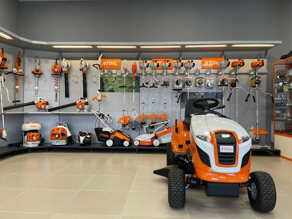 Bahçe ekipmanları ve teknolojileri Stihl, Yuhnov, foto