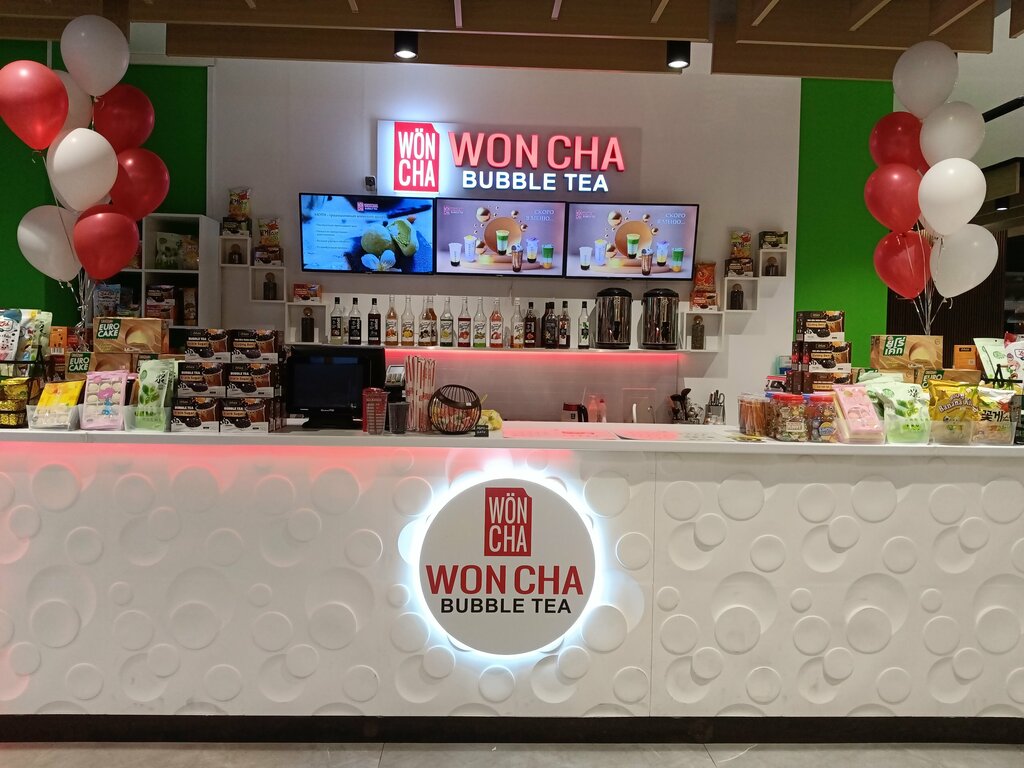 Çay mağazaları Won Cha, Moskova, foto
