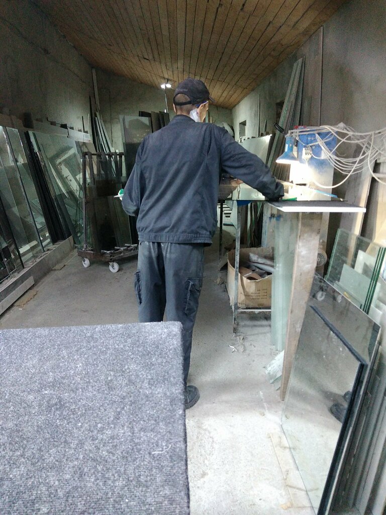 Cam atölye Steklo dizain, Çeliabinsk, foto