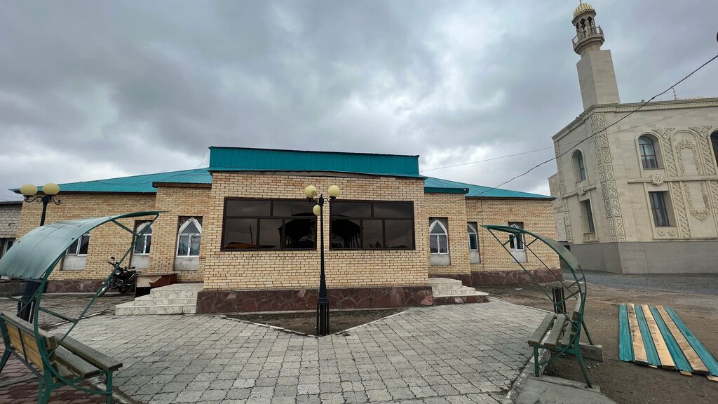Cami Central Mosque of Zhanaarka District, Karağandı eyaleti, foto