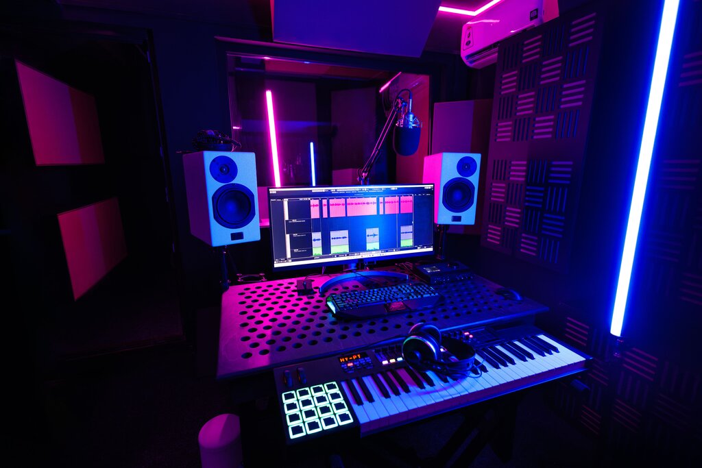 Ses kayıt stüdyoları Luna Records, Krasnodar, foto