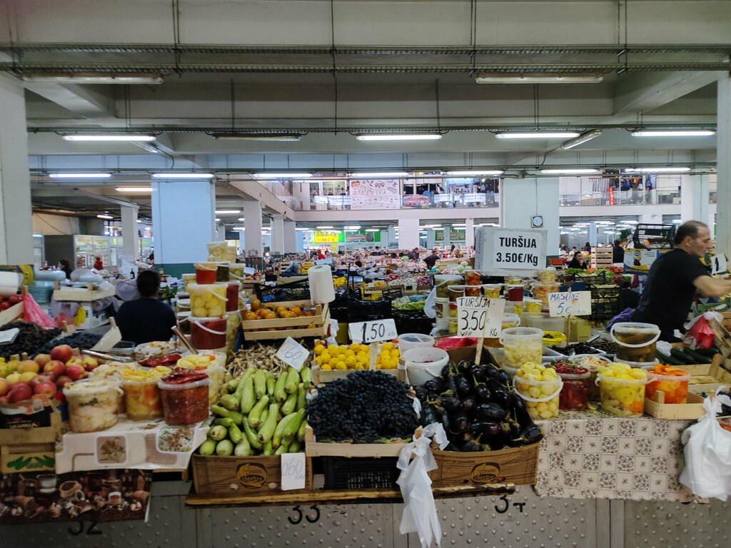 Pazarlar ve çarşılar Pijaca, Podgorica, foto