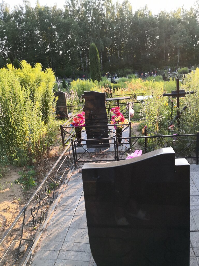 Mezarlıklar Abchackija mogilki, Minskaya oblastı, foto