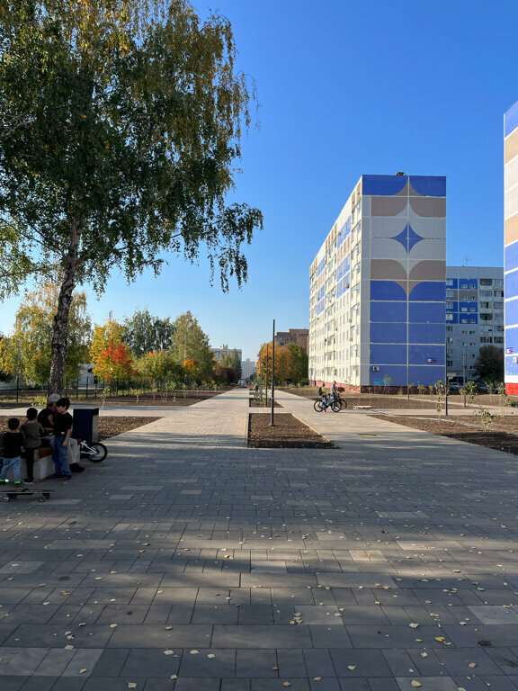 Kültür ve eğlence parkları бульвар Баки Урманче, Nijnekamsk (Tüben Kama), foto