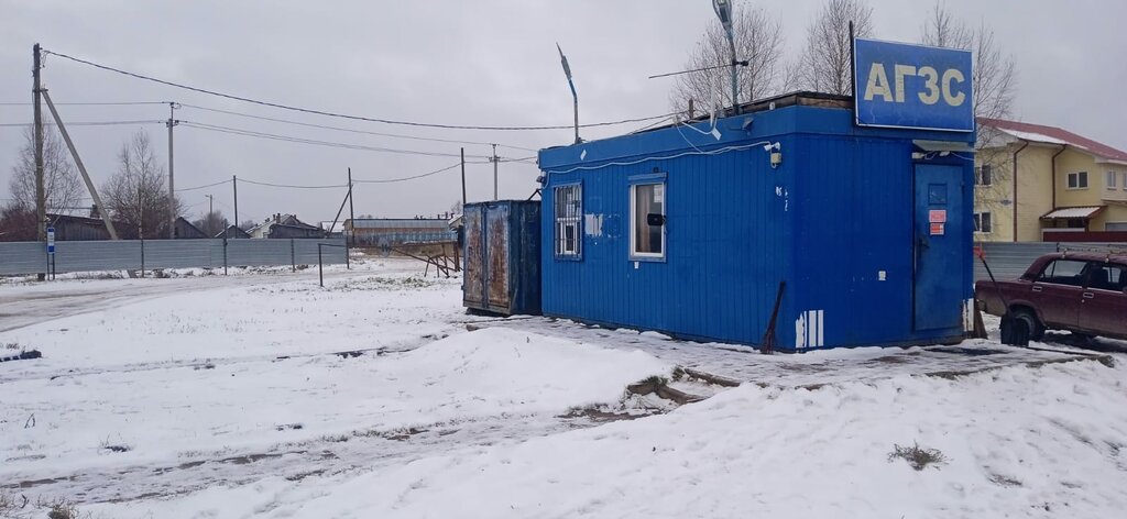 Otogaz dolum istasyonu АГЗС, Vologodskaya oblastı, foto