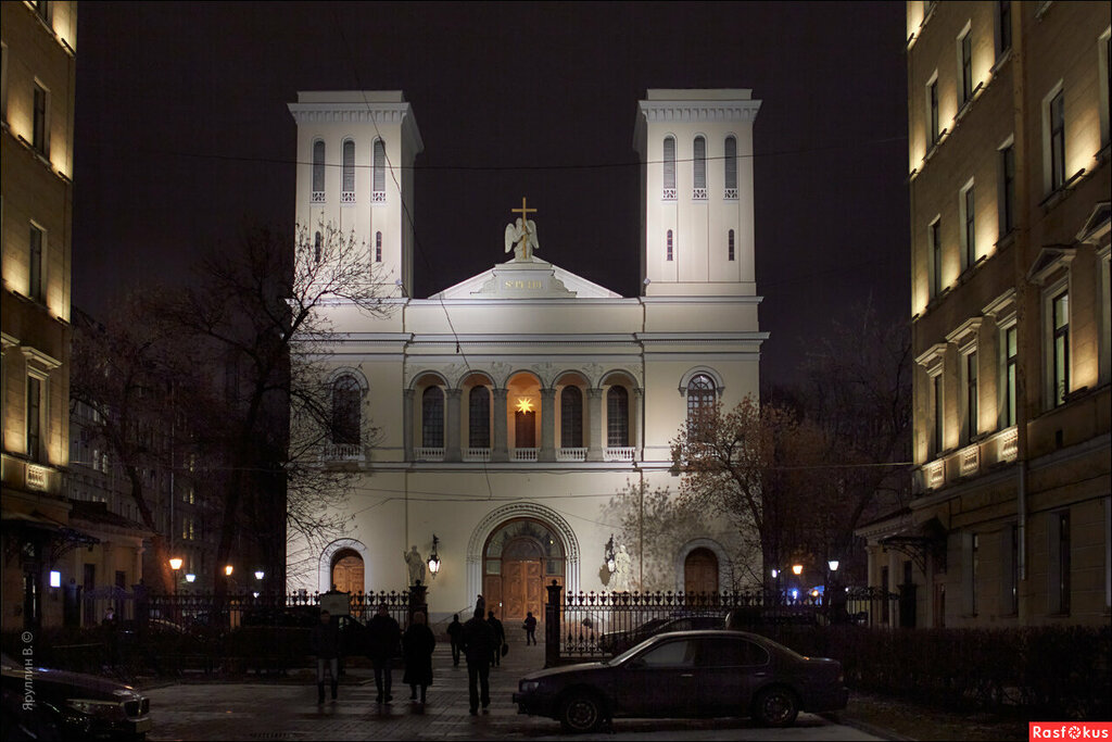 Protestan kilisesi Church of Saints Peter and Paul, Saint‑Petersburg, foto