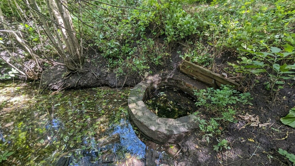 Pınar, çay Spring, stream, Krasnodarski krayı, foto