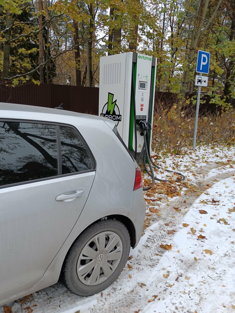 Elektrikli oto şarj istasyonları Зарядная станция, Vsevolgsk, foto