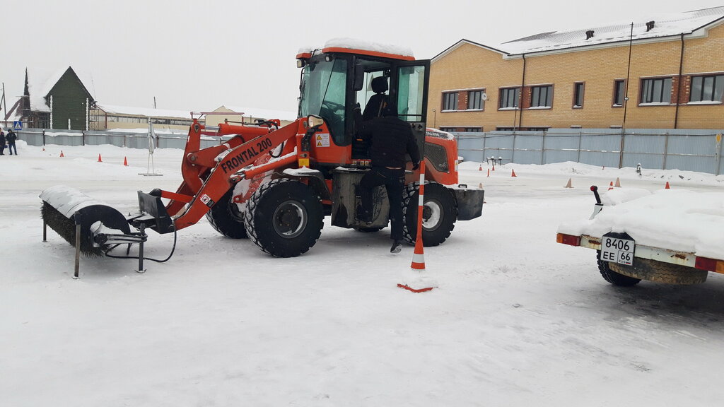 Ehliyet sınav alanı Автодром, Yekaterinburg, foto