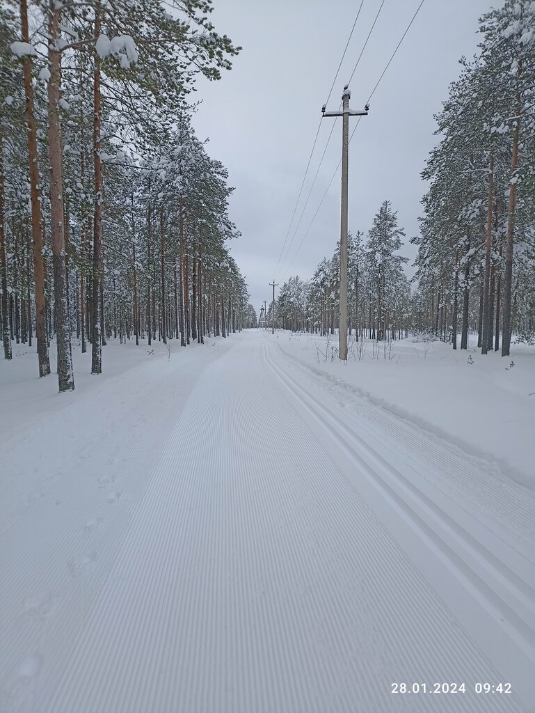 Kayak merkezleri Лыжная база, Komi, foto