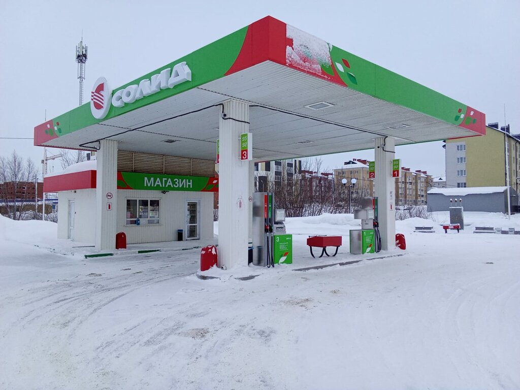 Benzin istasyonu Sitioyl, Ruzaevka, foto