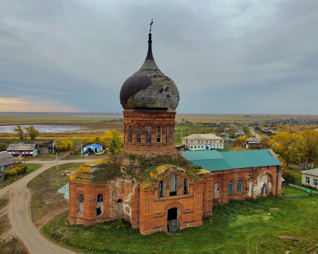 Ortodoks kiliseleri Ильинская церковь, Kurganskaya oblastı, foto