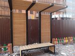 Bench (Republic of Khakassia, Abakan, Arban Microdistrict, ZhK Arena Park), bank  Abakan'dan