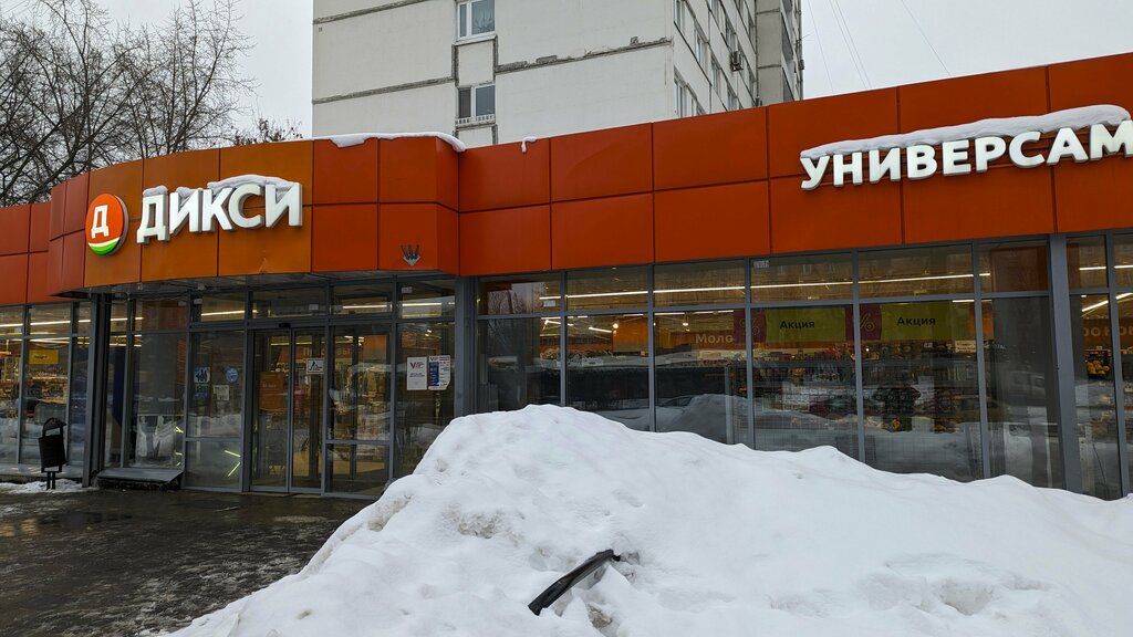 Süpermarket Dixy, Moskova, foto
