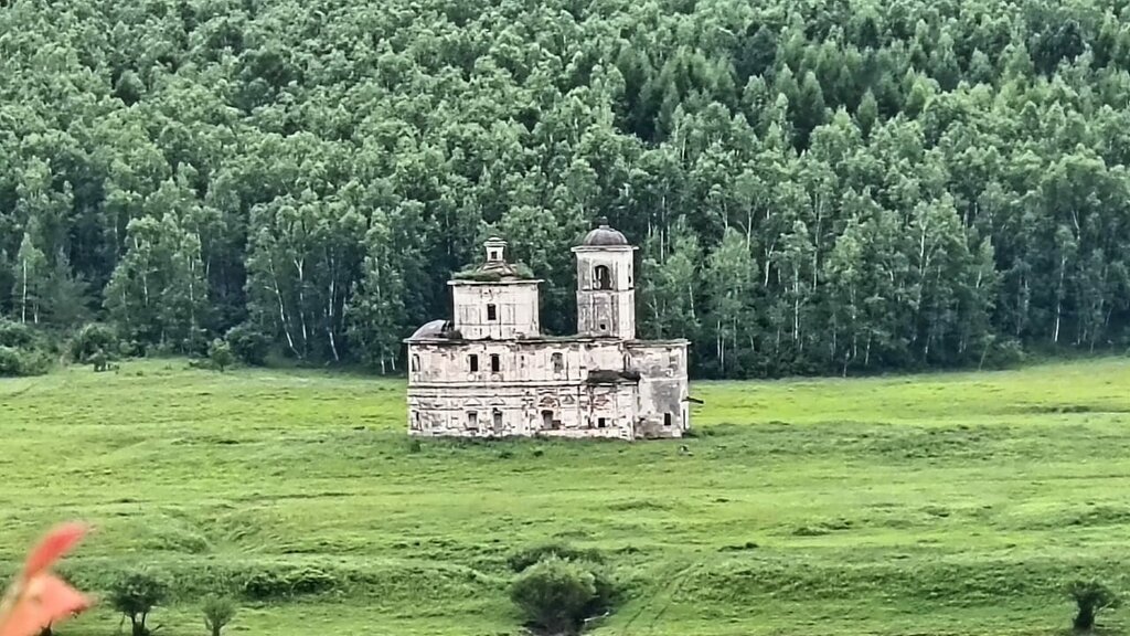 Ortodoks kiliseleri Свято-Троицкая церковь, Zabaykalski krayı, foto