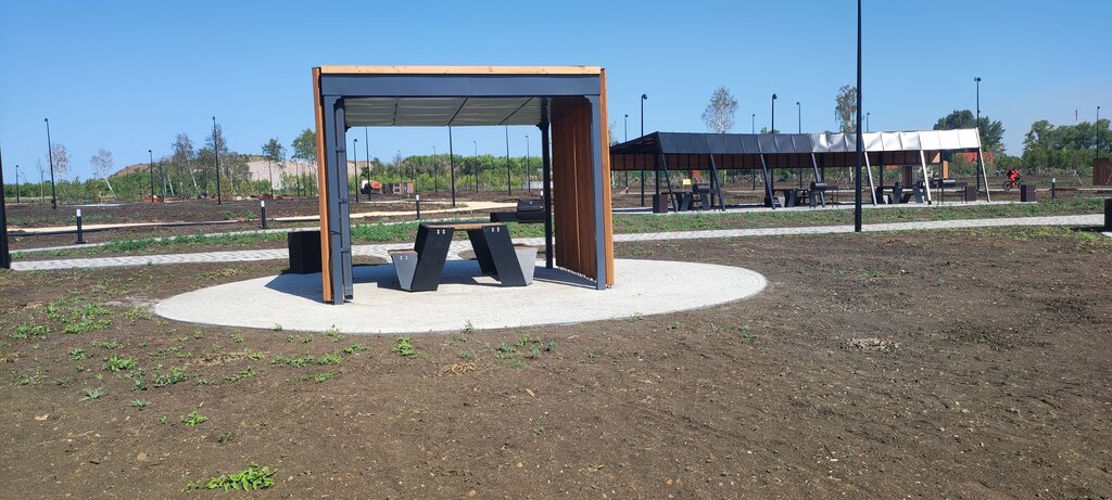 Piknik alanı Пикниковая зона У холма, Magnitogorsk, foto