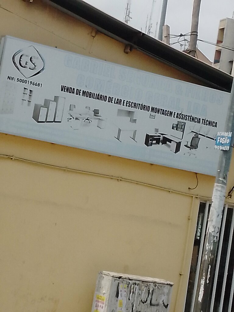 Büro mobilyaları Gabriel segunda e filhos, Loanda, foto