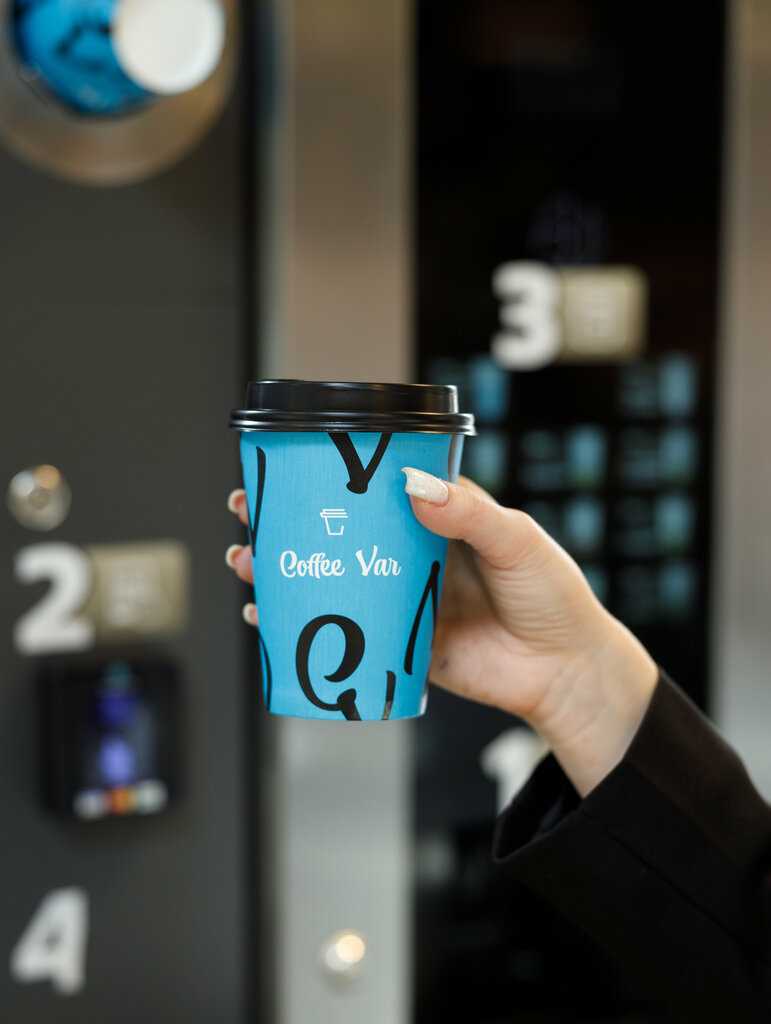 Kahve otomatı Coffee Var, Moskova, foto