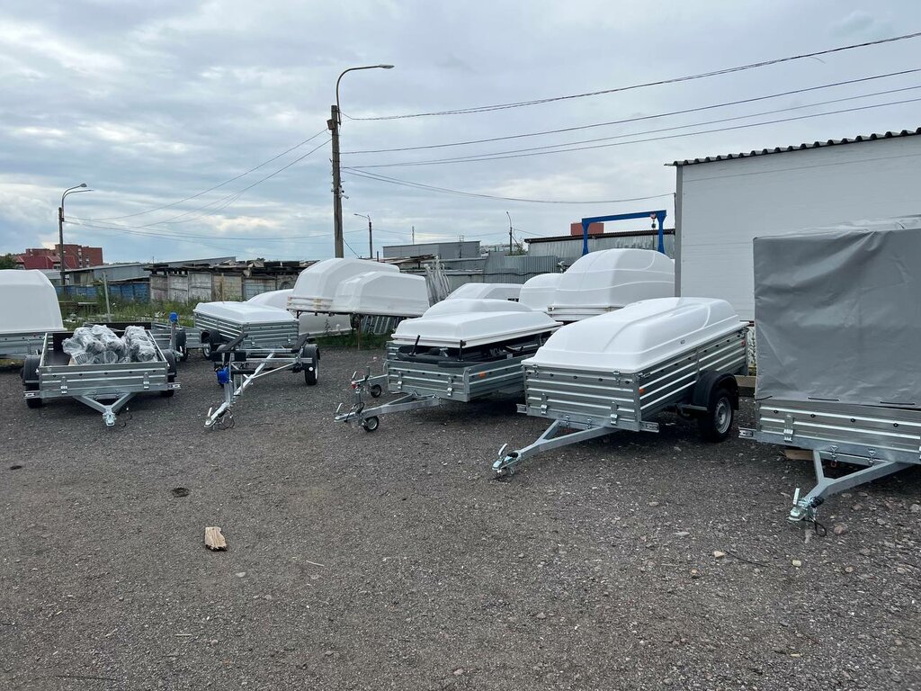 Araç römorkları LegkoPricep, Saint‑Petersburg, foto