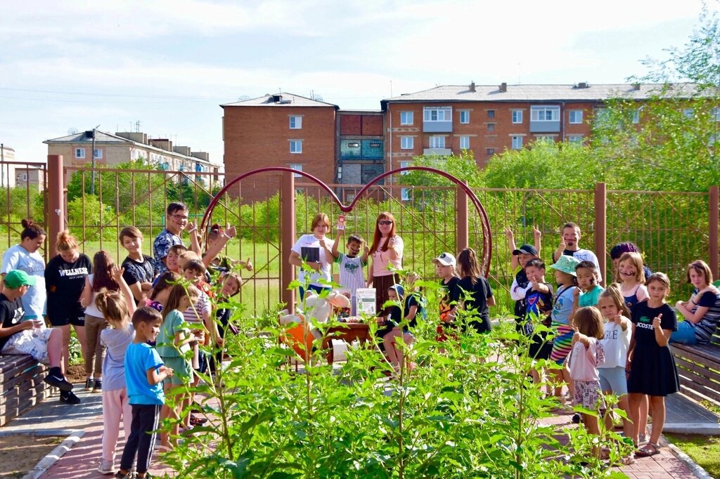Kültür ve eğlence parkları сквер Добра, Gusinoozersk, foto