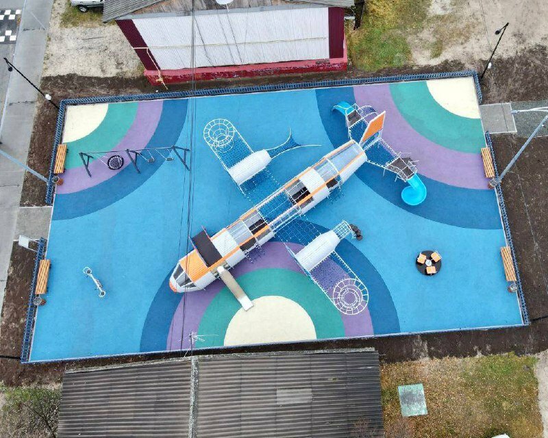 Oyun alanı Playground, Tarko‑Sale, foto