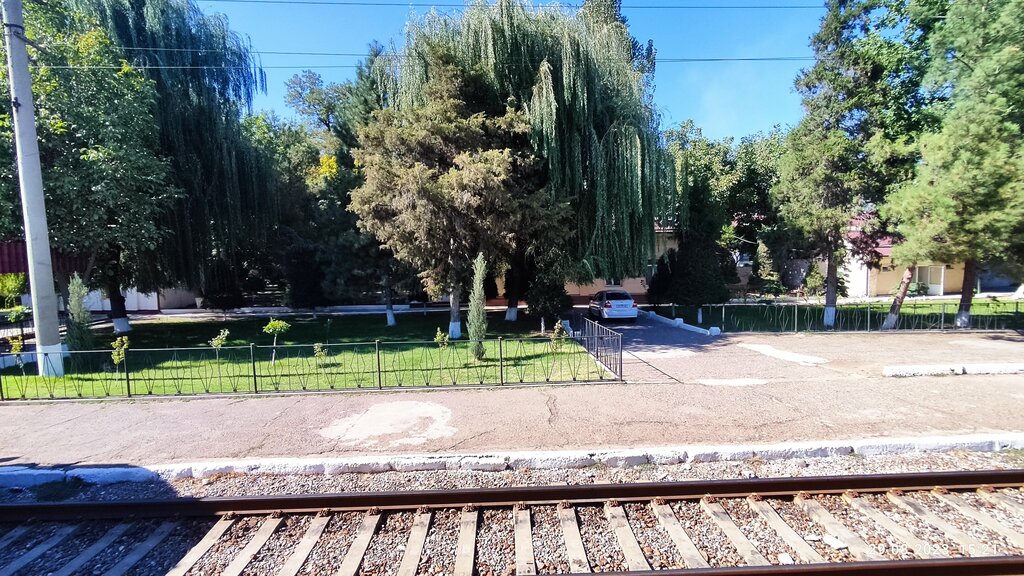 Tren istasyonu İskender İstasyonu, Taşkent eyaleti, foto