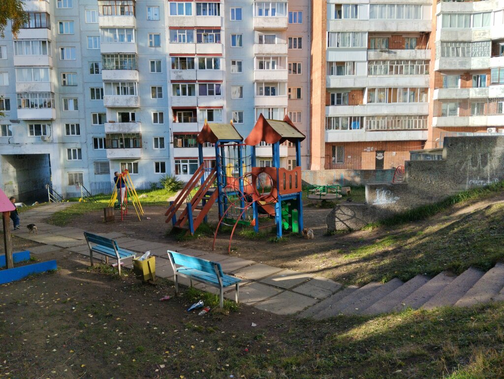 Oyun alanı Playground, Ust‑Ilimsk, foto