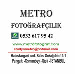 Metro Fotoğrafçılık (Cumhuriyet Mahllesi Halaskargazi Caddesi, Saksı Sk. No:11 D:1), profesyonel fotoğraf stüdyosu  İstanbul'dan