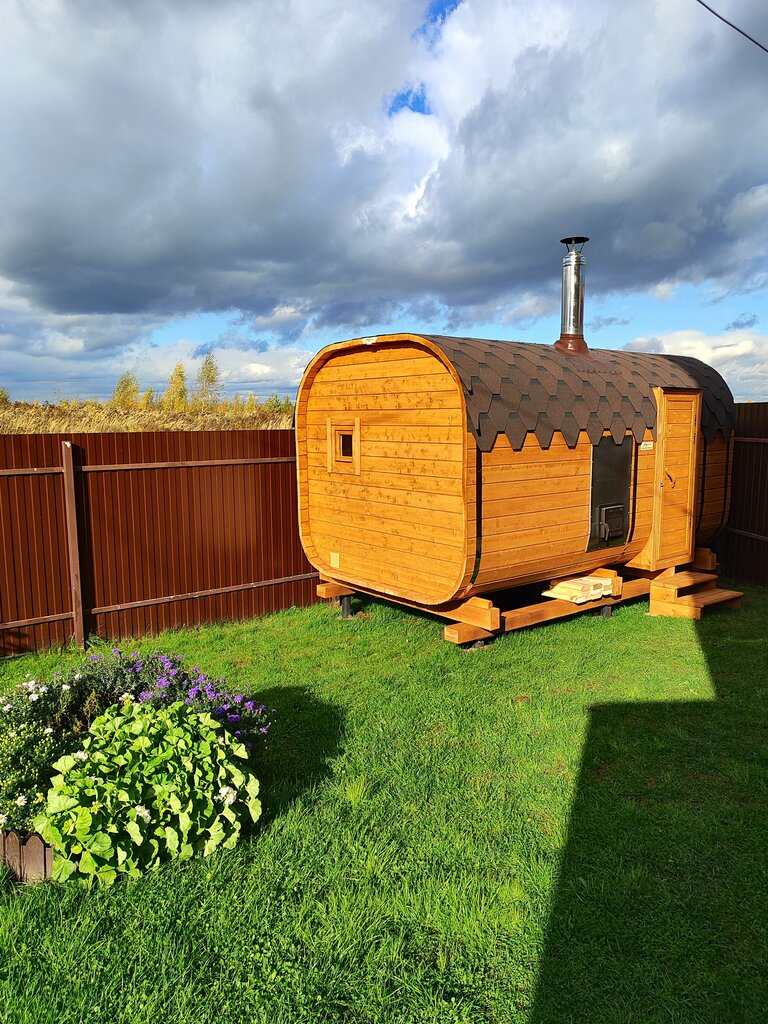 Hamam ve sauna inşaatı Vektor, Pavlovo, foto