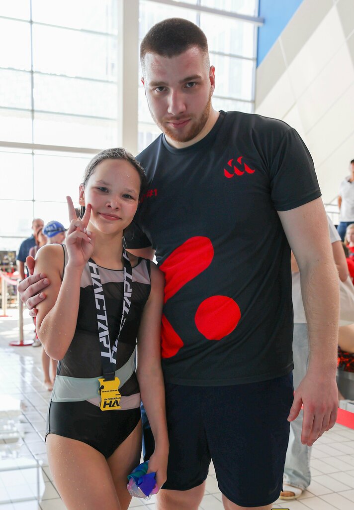 Yüzme okulu Myakish Club, Moskova, foto