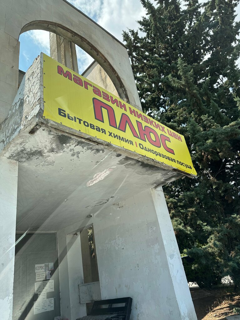 Ev temizlik ürünleri Плюс, Aluşta, foto