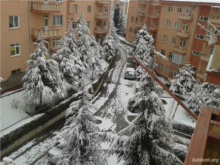 Pazarlar ve çarşılar Batıkent Semt Pazarı, Ankara, foto