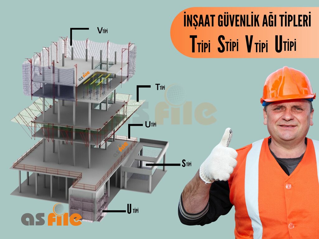 i̇ş güvenliği AS File İnşaat Güvenlik Ağları, İstanbul, foto