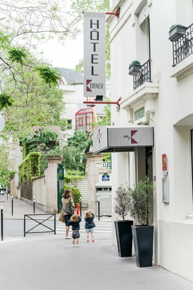 Otel Hotel Korner Eiffel, Paris, foto