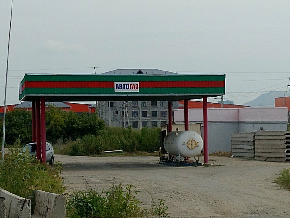 Otogaz dolum istasyonu Auto gas, Öskemen (Ust‑Kamenogorsk), foto