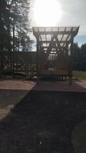 Gazebo (Leningrad Region, Podporozhye), çardak  Podorogie'den