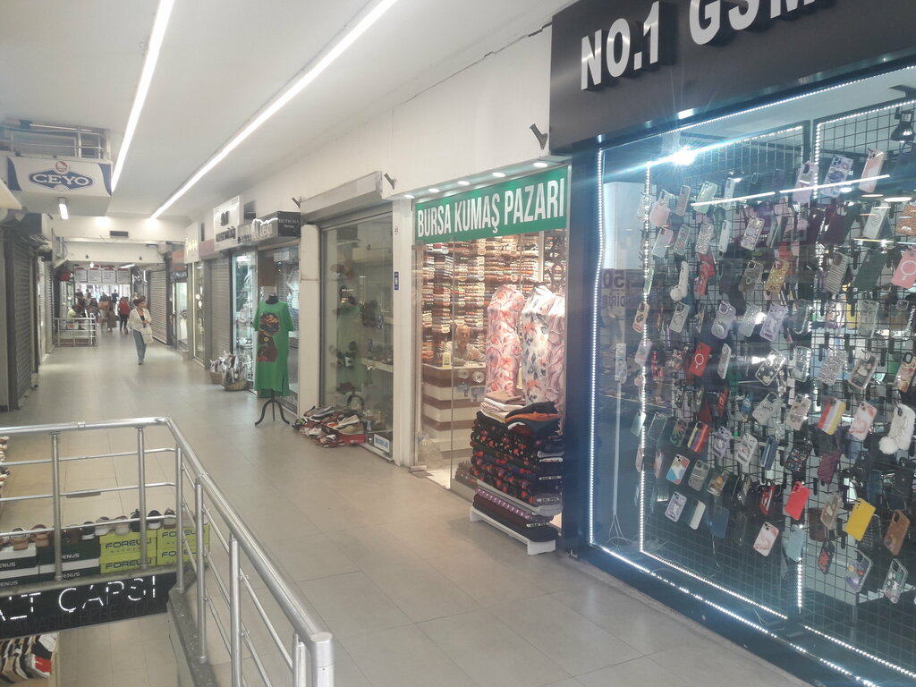 Giyim mağazası Bursa Kumaş Pazarı, İstanbul, foto