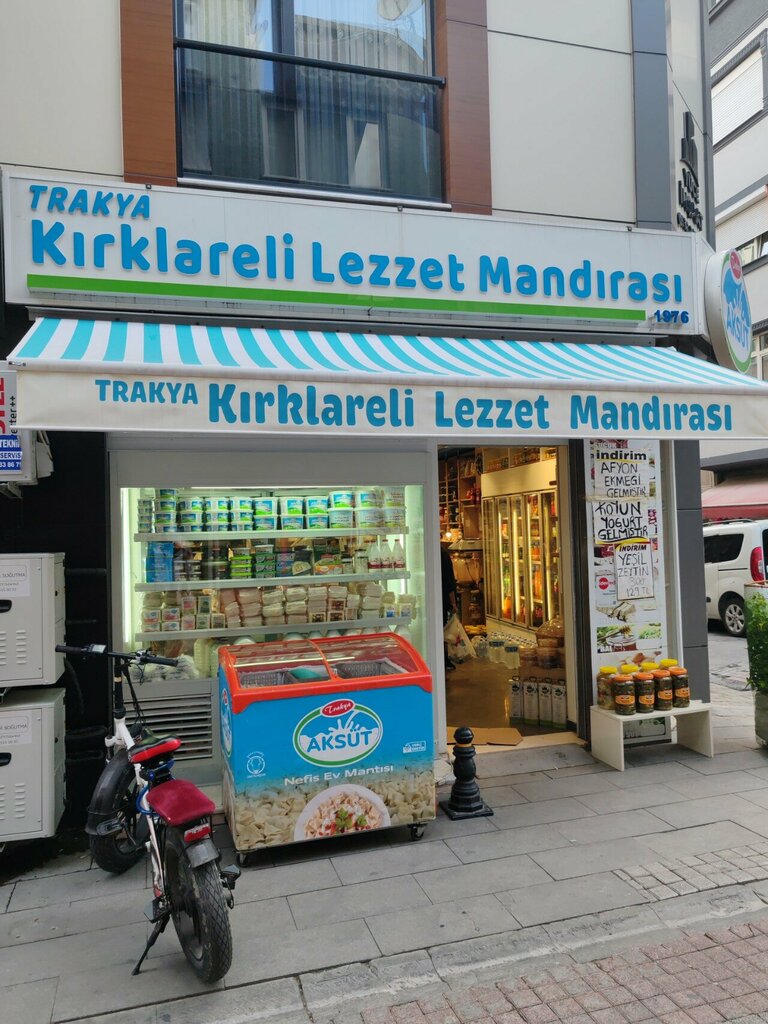 Süt ürünleri satış mağazaları Trakya Kırklareli Lezzet Mandırası Aksüt, İstanbul, foto