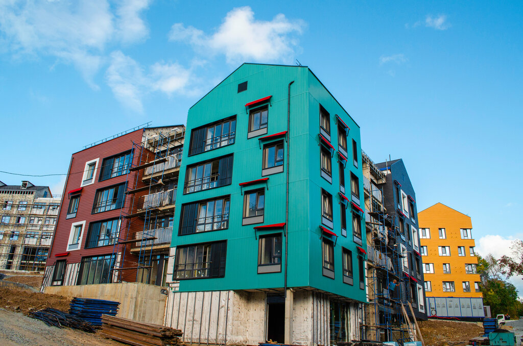 Konut blokları Андерсен, Vladivostok, foto