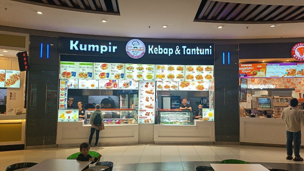 Fast food Corner Bench, İstanbul, foto